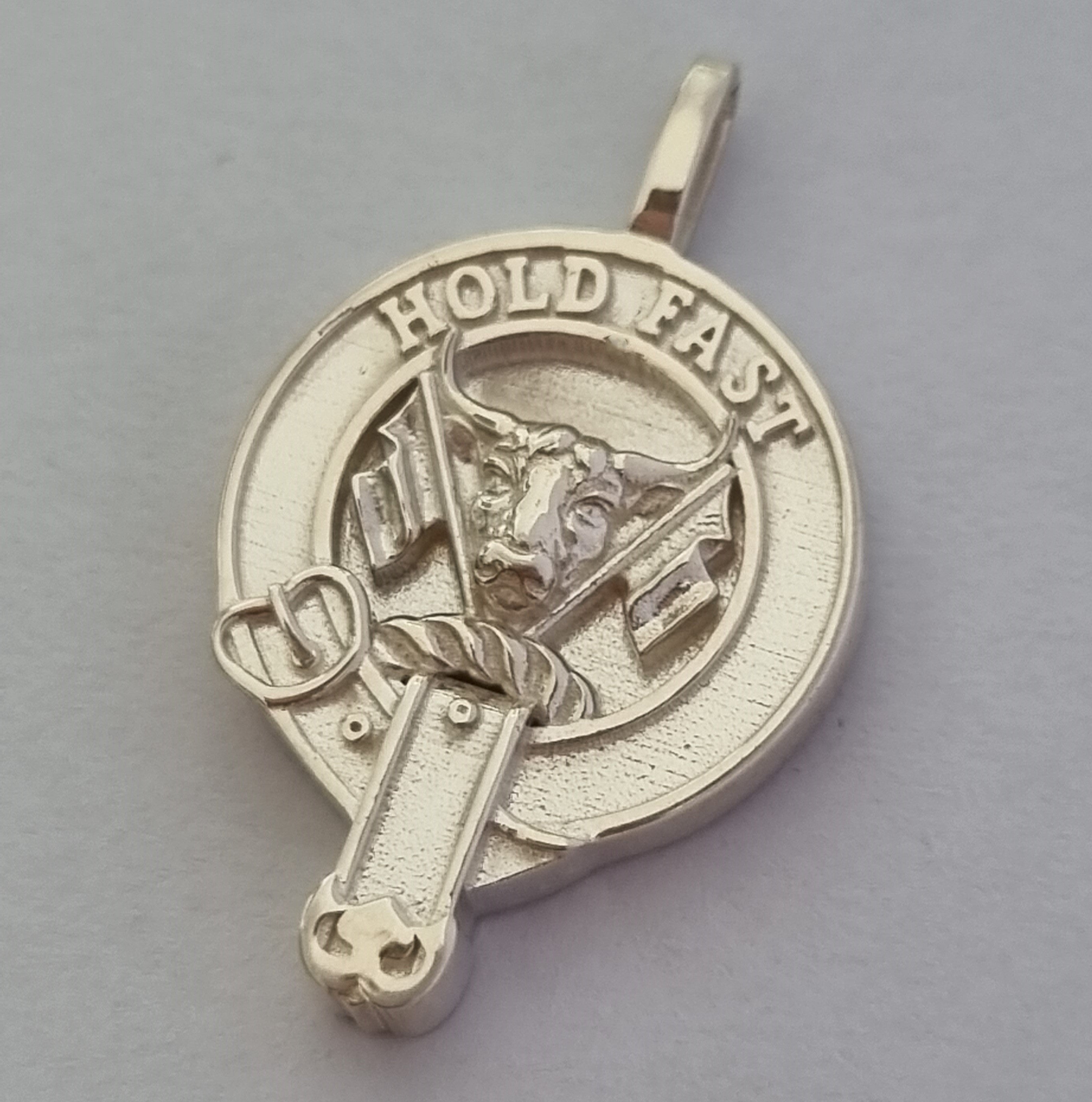 Macleod Clan Crest Pendant Scot Jewelry